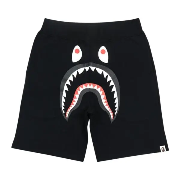 BAPE Shark Sweatshorts - Black