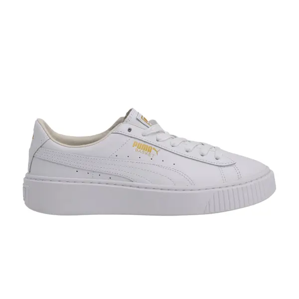 PUMA Basket Platform Sneakers - White