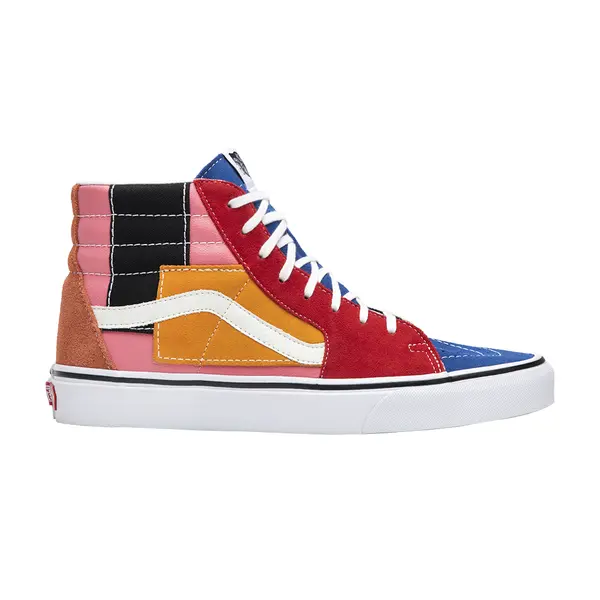VANS Sk8-hi Patchwork High Top Sneakers - Multi-color