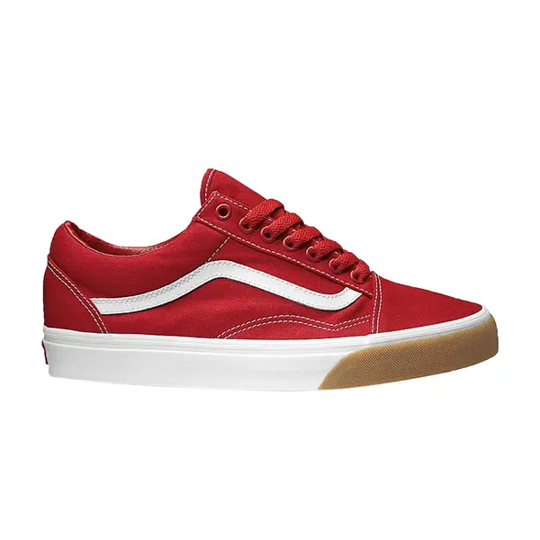 VANS Old Skool 'gum Bumper - Red