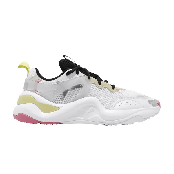 PUMA Rise Contrast Sneakers - White