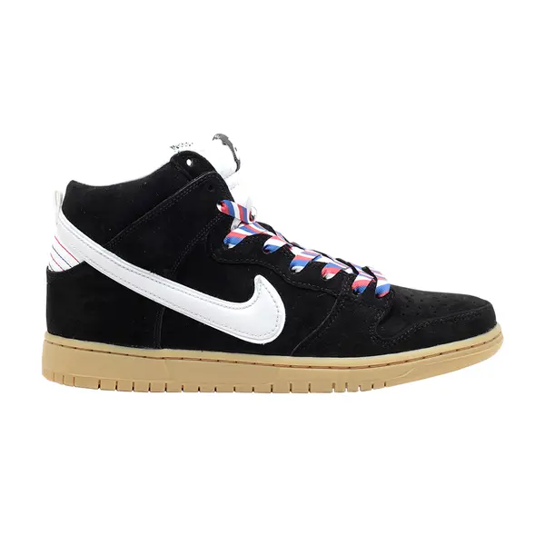 Nike Dunk High Premium Sb 'barbershop' Sneakers - Black