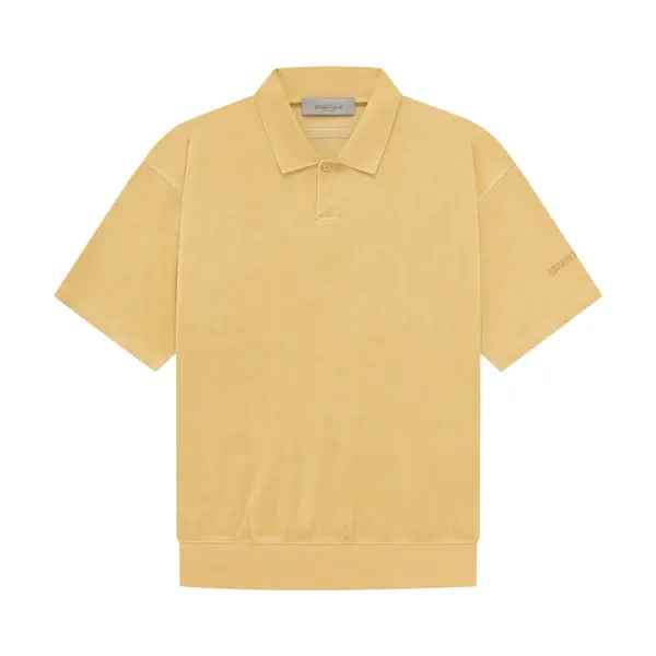 Fear Of God Terry Polo 'light Tuscan - Yellow