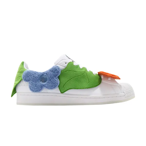 Adidas Melting Sadness X Superstar Bee With You Pack Sneakers - White