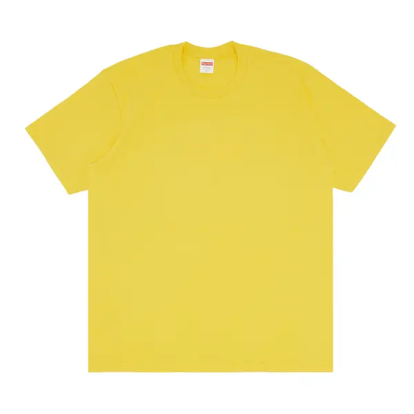 Supreme Tonal Box Logo Tee - Yellow
