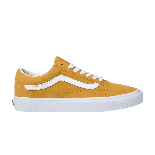 VANS Old Skool Pig Suede Sneakers - Yellow