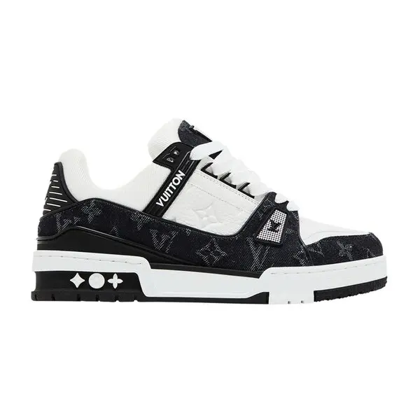 LOUIS VUITTON Trainer Denim Noir