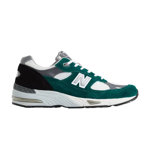 NEW BALANCE 991 Made In England 'pacific' Sneakers - Green