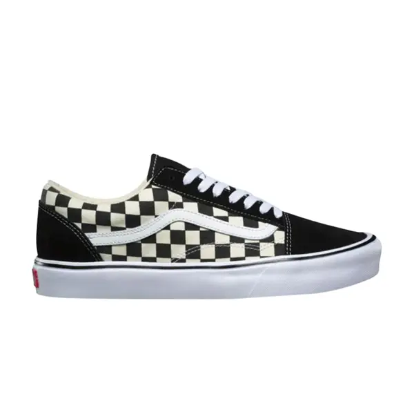 VANS Old Skool Lite Checkerboard Sneakers - Black