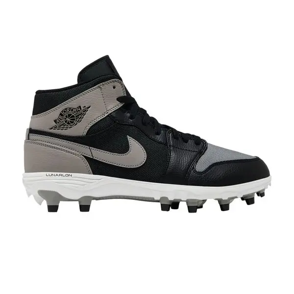 JORDAN 1 Mid Td Cleat - Grey