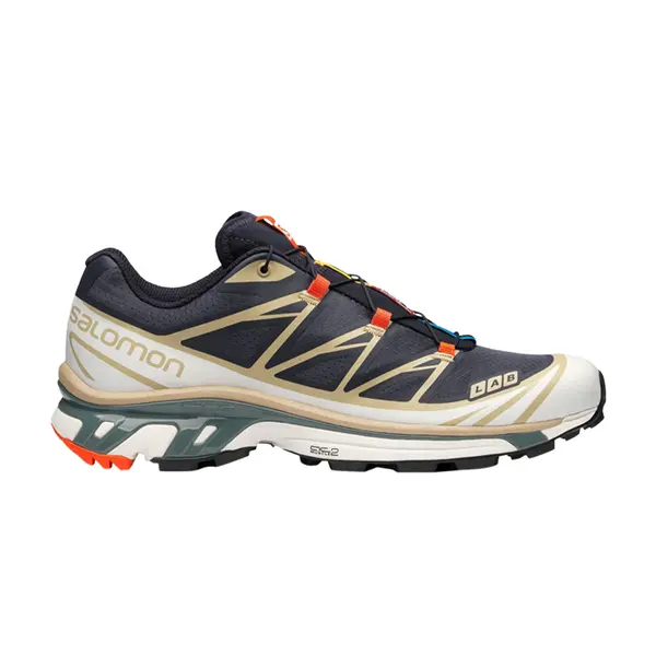 SALOMON Xt-6 India Ink Safari Sneakers - Blue