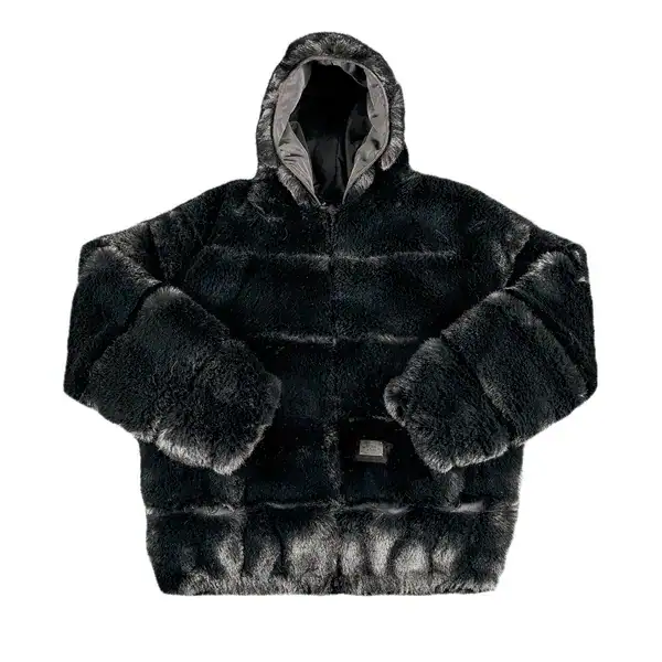 Supreme X Wtaps Faux Fur Hooded Jacket - Black | Editorialist