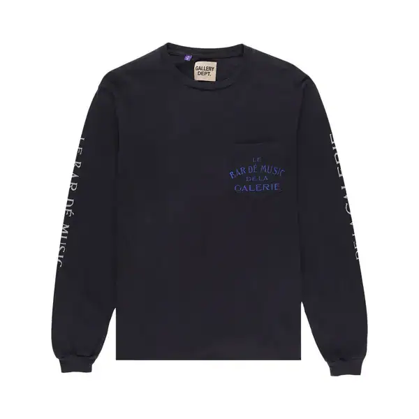 GALLERY DEPT. Le Bar Shop Long-sleeve Tee - Black | Editorialist