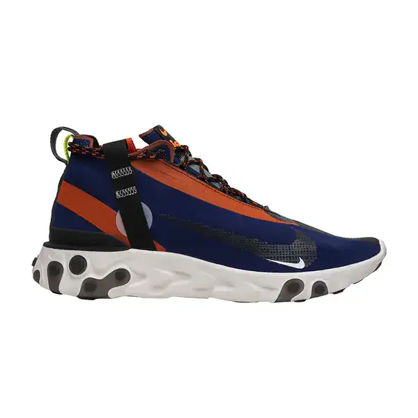 Nike React Runner Mid Wr Ispa Sneakers Blue Editorialist