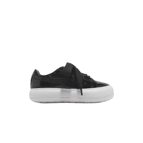 PUMA Suede Mayu Heart Patent Sneakers - Black