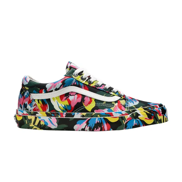 VANS Kenzo X Og Old Skool Lx Floral Sneakers - Green