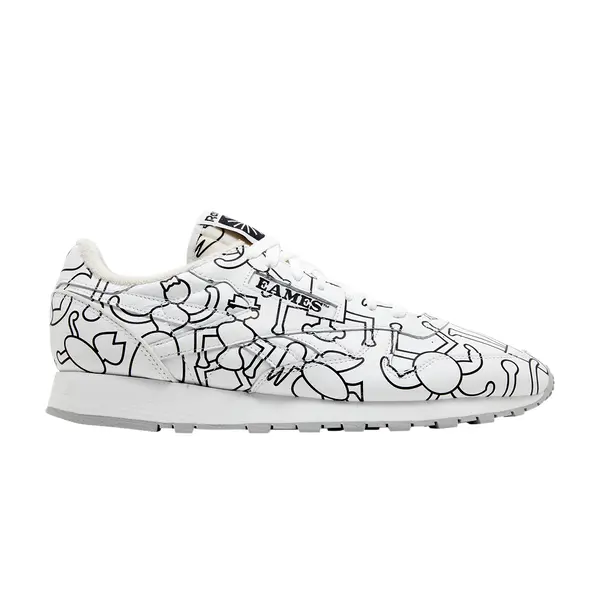 REEBOK Eames Office X Classic Leather Sneaker - White