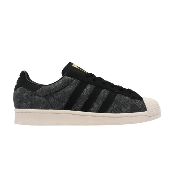 Adidas Atmos X Superstar 'denim Pack' Sneakers - Grey