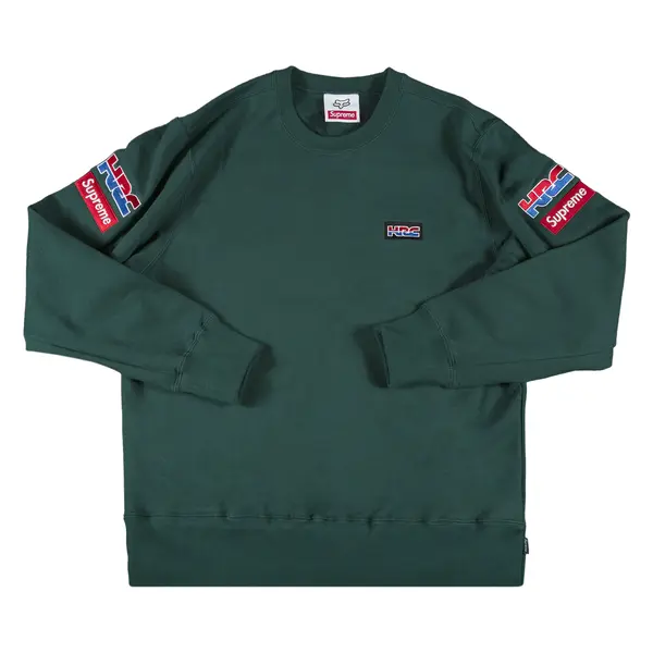 Supreme X Honda X Fox Racing Crewneck - Green