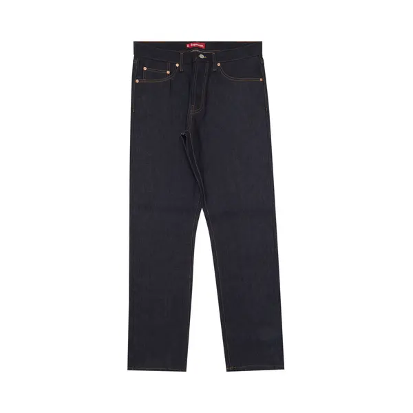 Supreme - Rigid Slim Black Jean 黒W32 シュプリーム - リジット スリム ブラック ジーンズ