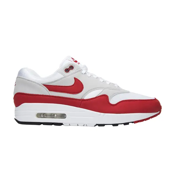 Nike Air Max 1 Og Anniversary 'red' 2017 Re-release - White