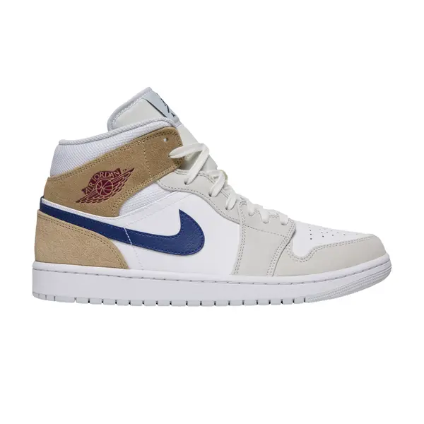 JORDAN 1 Mid Top Sneakers - White