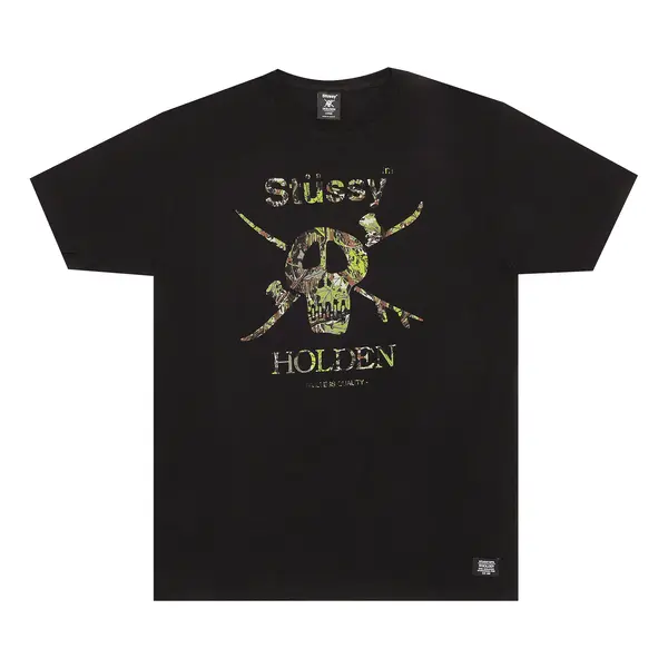 StÜssy Camo Snow Skull Tee