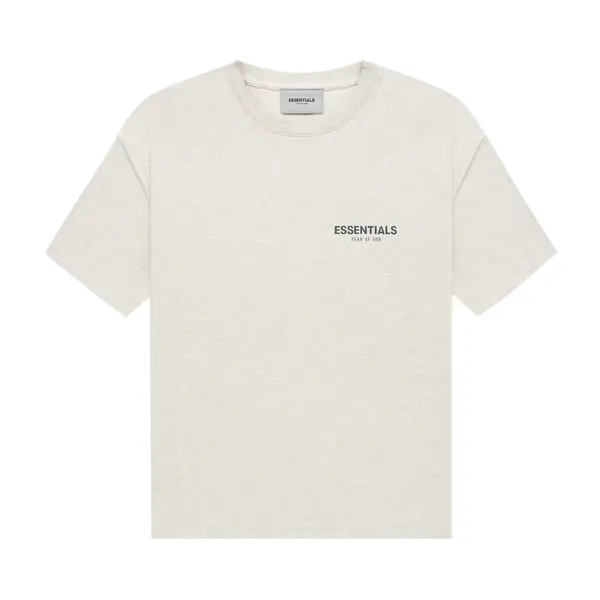 Fear Of God Short-sleeve Tee 'light Heather Oatmeal - Cream