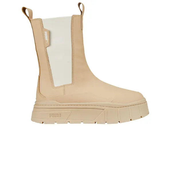 PUMA Mayze Stack Chelsea Boots - Cream