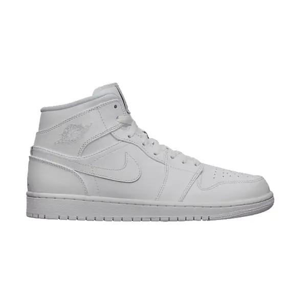 JORDAN 1 Mid Sneakers - White