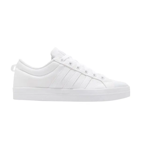 Adidas Bravada Lace Up Sneakers - White