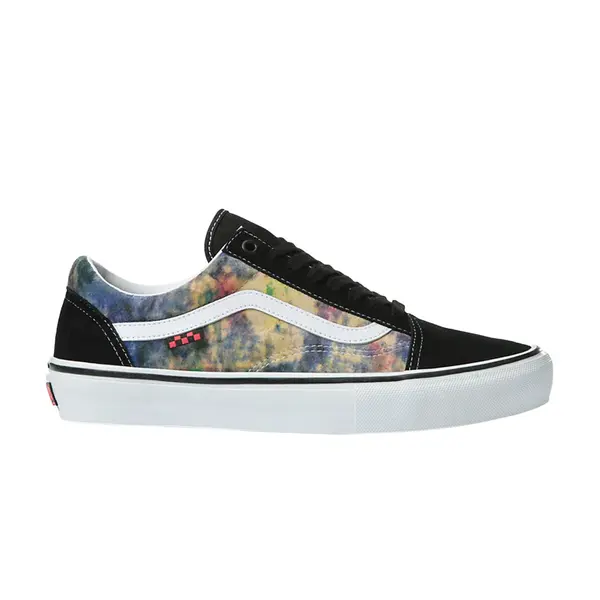 VANS Skate Old Skool Terry Tie Dye Sneakers - Black