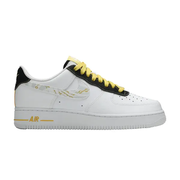 Nike Force 1 '07 Lv8 'gold Links Zebra Print' Sneaker