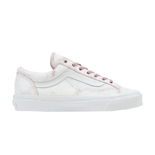 VANS Og Style 36 Lx 'distress Pink' Sneakers - White