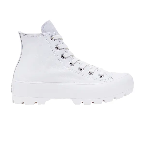 CONVERSE Chuck Taylor All Star Lugged Leather High - White