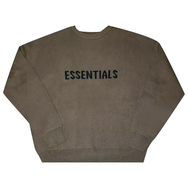 Fear Of God X Ssense Knit Sweater - Brown