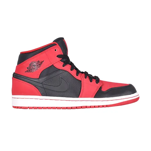 JORDAN 1 Mid Sneakers - Black