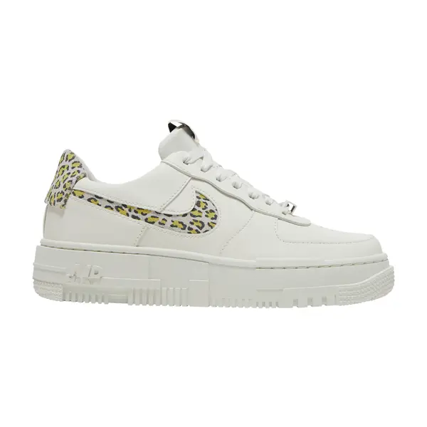 Nike Force 1 Pixel Se 'leopard' Sneakers - White