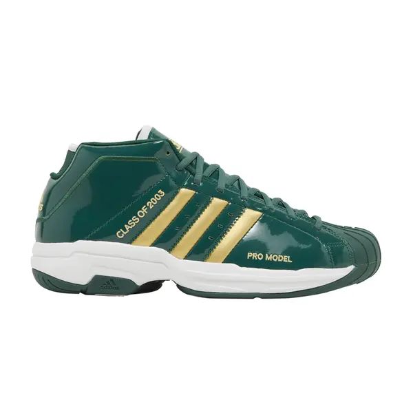 Adidas Pro Model 2g 'svsm' High-top Sneakers - Green