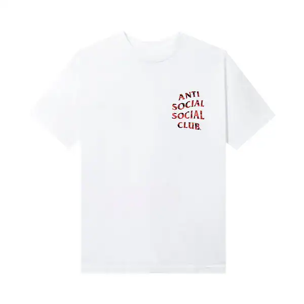 Anti Social Social Club Cancelled Tee White Editorialist