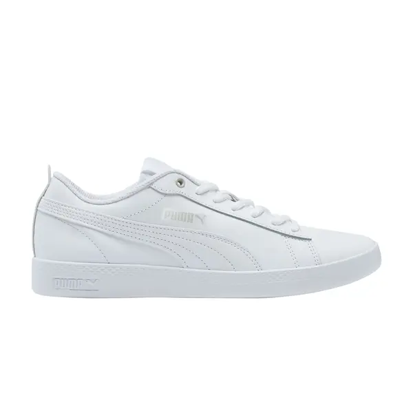 PUMA Smash V2 Leather Sneakers - White