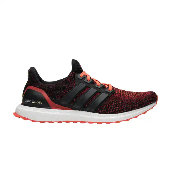 adidas ultraboost clima black solar red