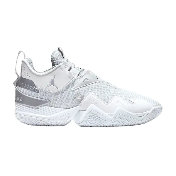 JORDAN Westbrook One Take Metallic Silver - White
