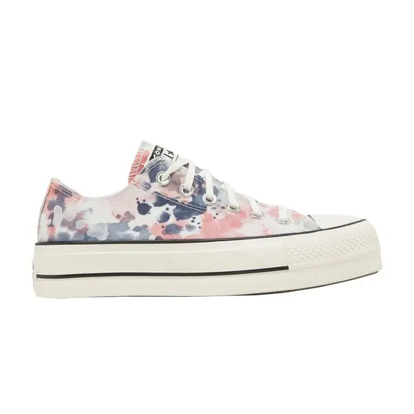 CONVERSE Chuck Taylor All Star Platform Low "washed Florals - Multicolor