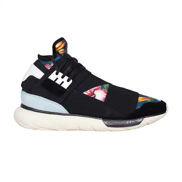 Adidas Y-3 Qasa High Floral Black Editorialist