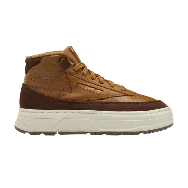 REEBOK Club C Geo Mid Sneakers - Brown
