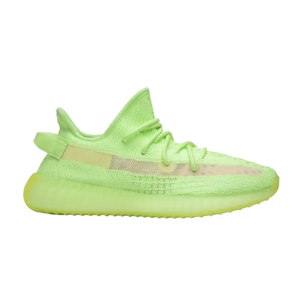 Adidas Yeezy Boost 350 V2 Gid Glow Sneakers - Green