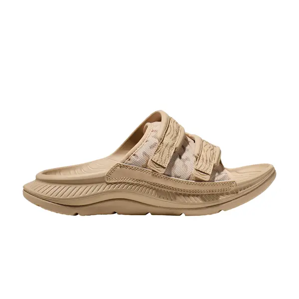 Hoka Ora Luxe Slides - Tan