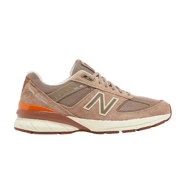 NEW BALANCE Slow Steady Club X 990v5 Made In Usa - Brown