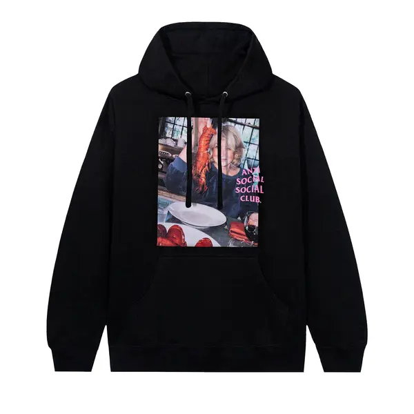 ANTI SOCIAL SOCIAL CLUB X Martha Stewart Lobster Hoodie - Black